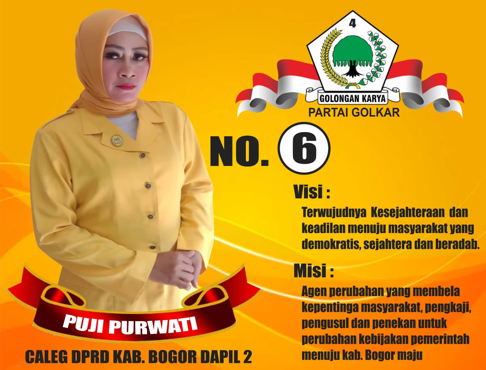 Puji Purwati Siap Maju Pemilihan Umum 2024 Dapil 2 di Kab. Bogor ...